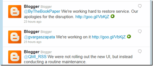 第一次Google Blogger後台大當機就上手，一日事件簿與應對守則